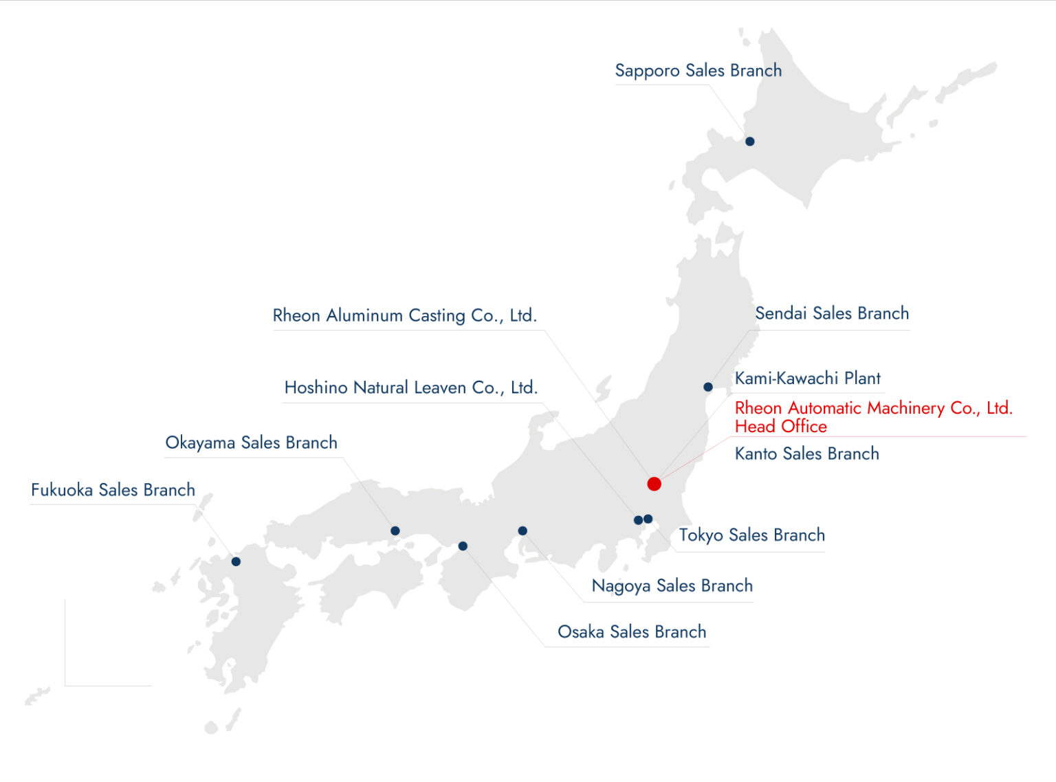 Rheon World-Network - Rheon Asia‐Pacific